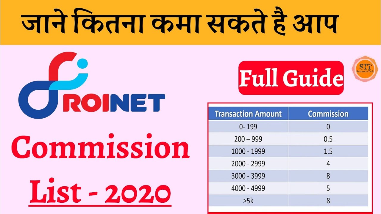 Roinet Xpresso। Roinet Xpresso Commission। Roinet Xpresso AEPS ...