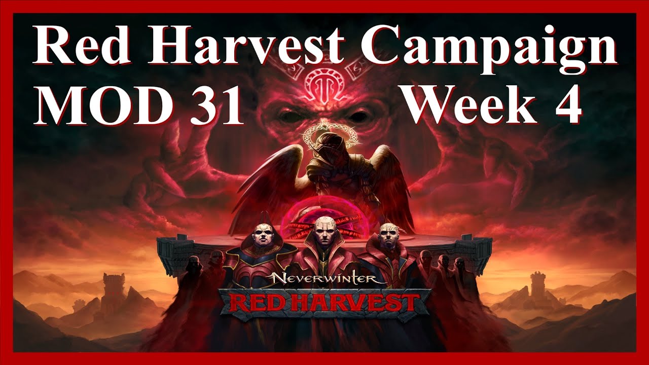Red Harvest Campaign Week 4 - Zero Guides, 100% Live Discovery - YouTube