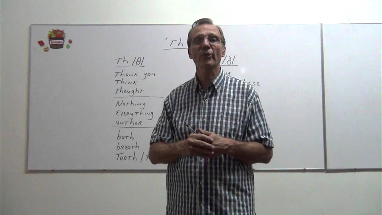Sager English: Pronunciation Th - YouTube