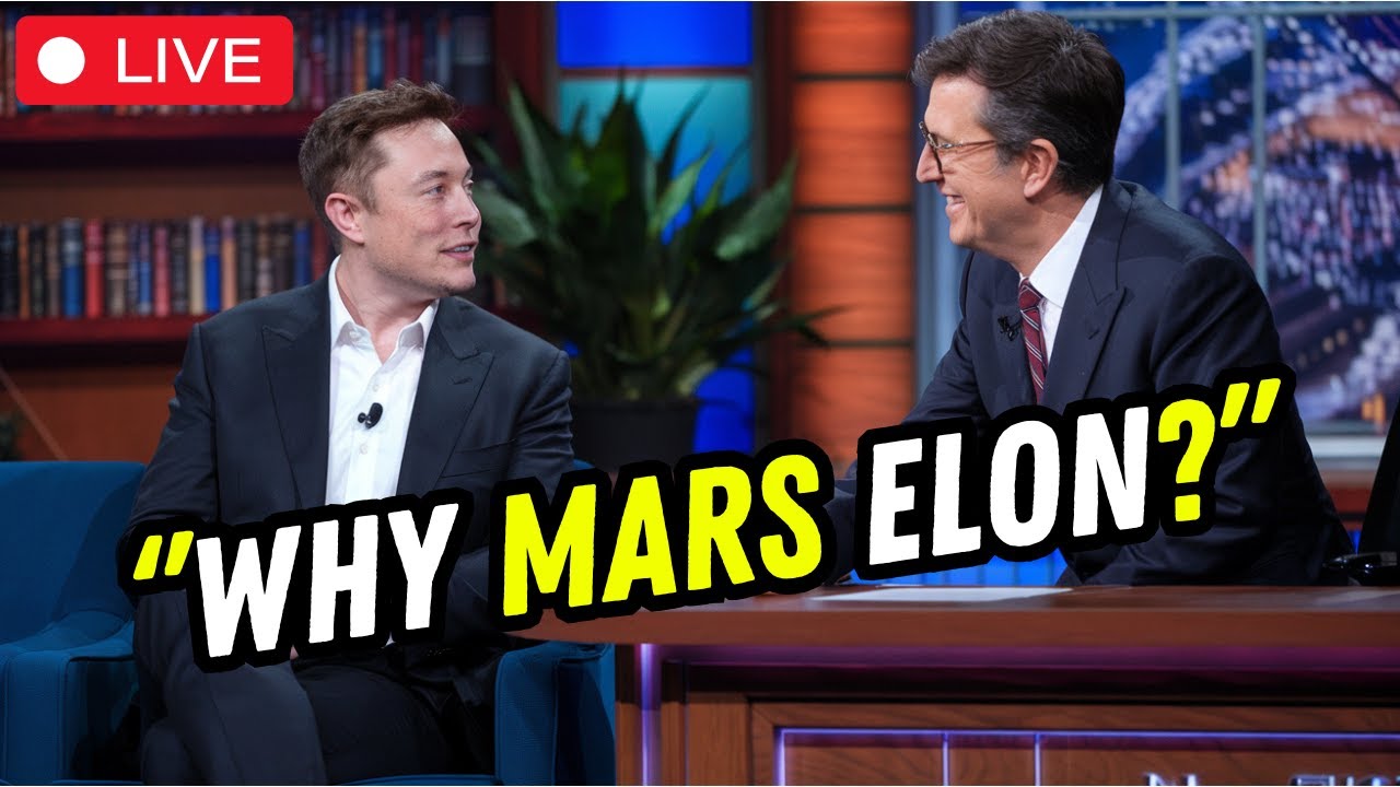 Stephen Colbert Confronts Elon Musk About Mars Obsession – The Exchange ...