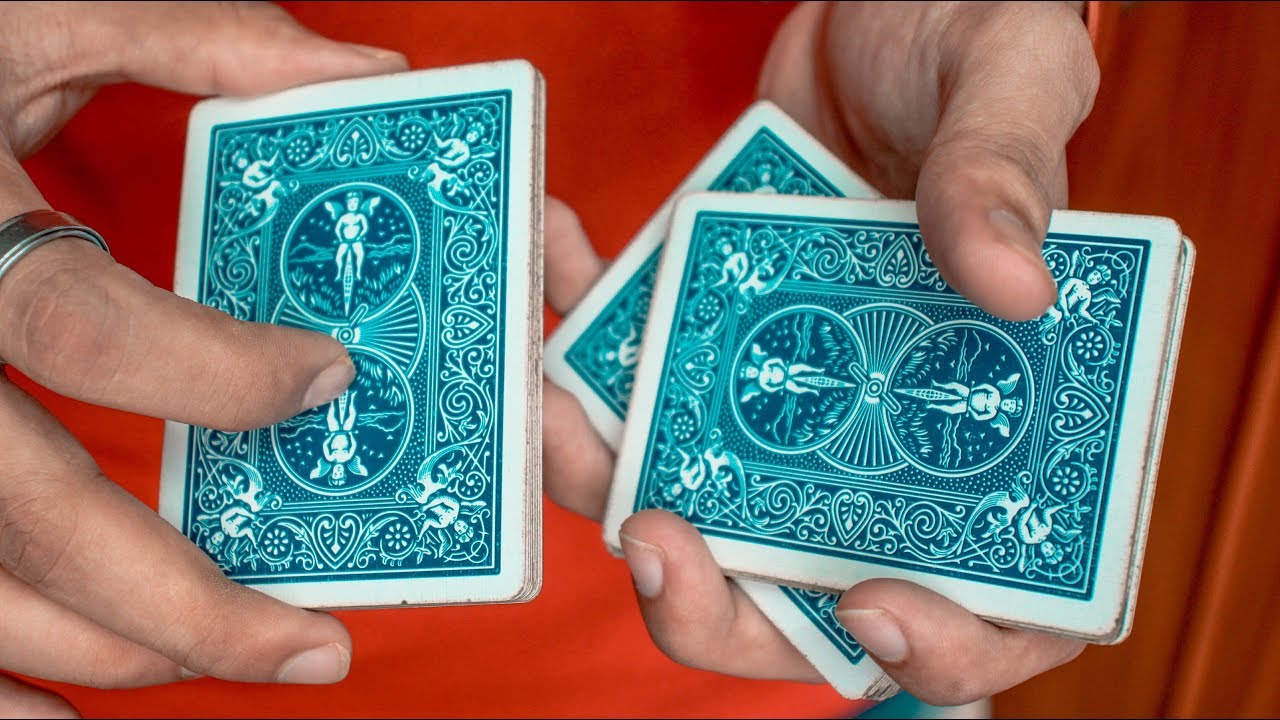 Easy Fancy Visual FALSE Cut / Shuffle / Flourish - TUTORIAL!!! - YouTube