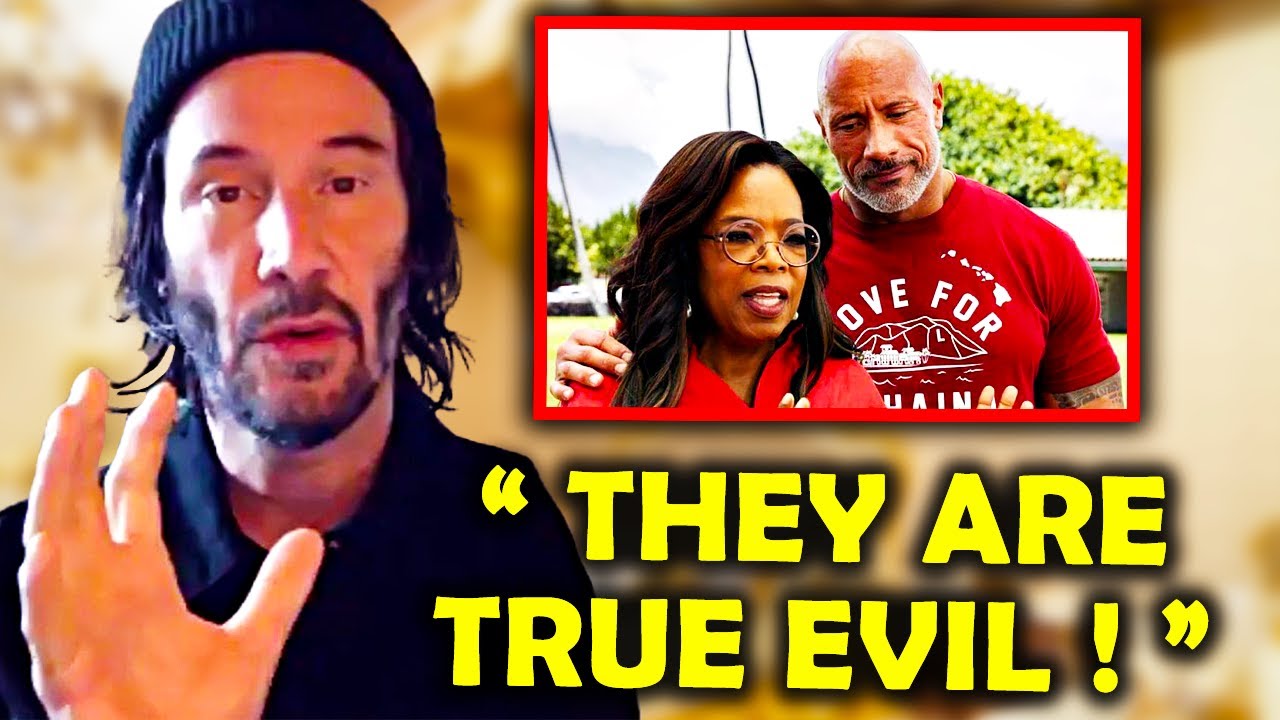 Keanu Reeves EXPOSES Oprah & Dwayne´s SHADY Involvement In Maui Fires ...