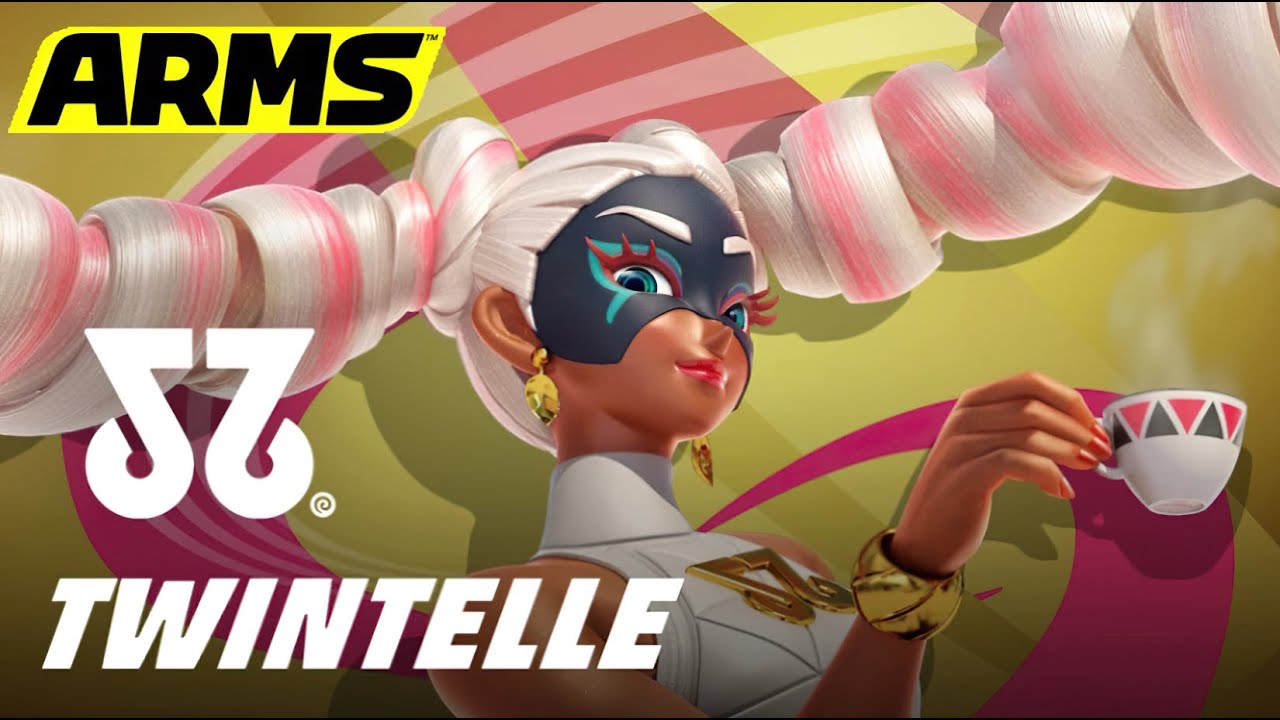 Nintendo Switch ARMS (Twintelle) 닌텐도 스위치 암즈 (트윈텔) ニンテンドースイッチ アームズ (ツイン ...