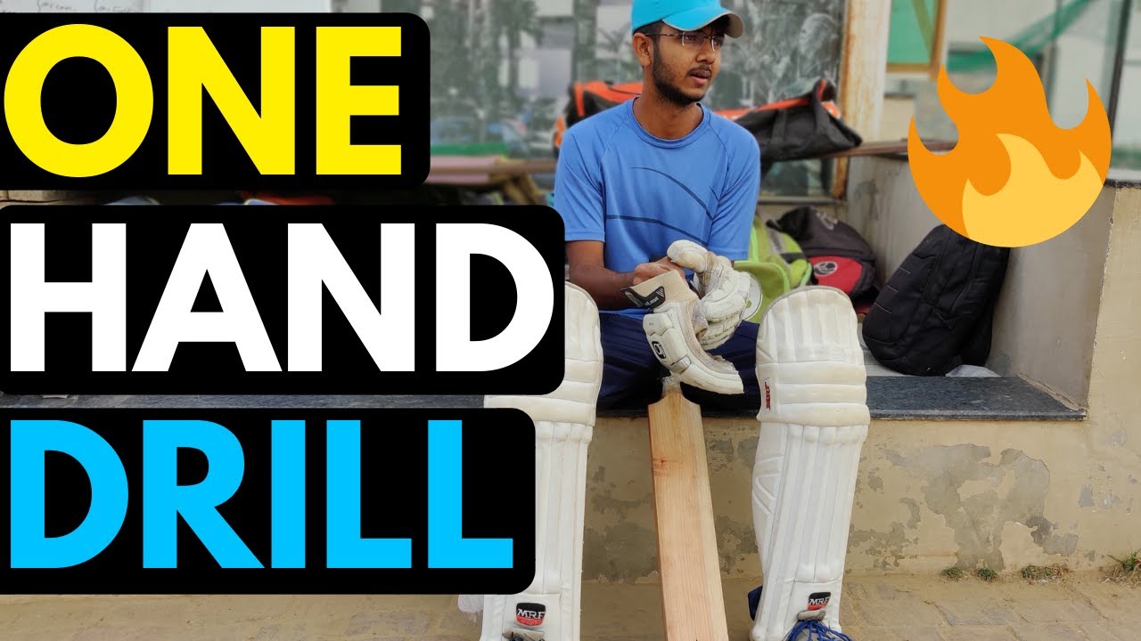 3 Advance level of ONE HAND Batting drill (Double your power in shot ...