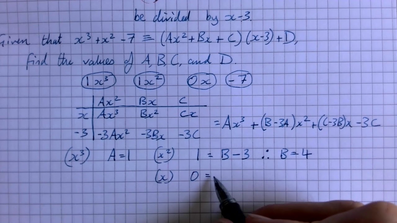 1F Improper Algebraic Fractions - YouTube