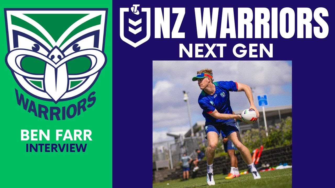 NZ Warriors Ben Farr Interview | NRL | The Warriorholic - YouTube