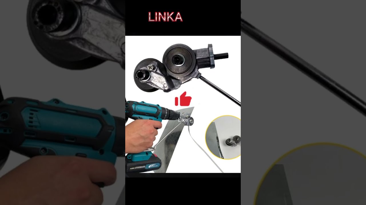 Amazing Multi-Purpose Cutting Machine - Electric Drill Plate Cutter ...