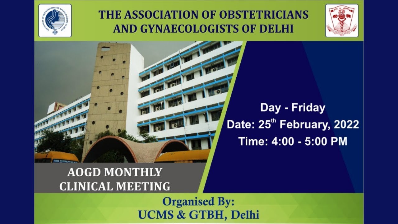 AOGD Monthly Clinical Meeting 25th February 2022 - YouTube