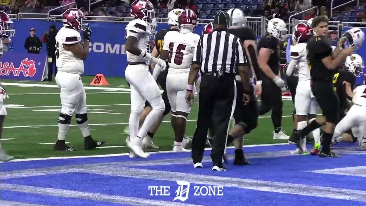 De La Salle 2024 OG Ryan Ross (Ferris State commit).full game highlights vs. Muskegon - YouTube