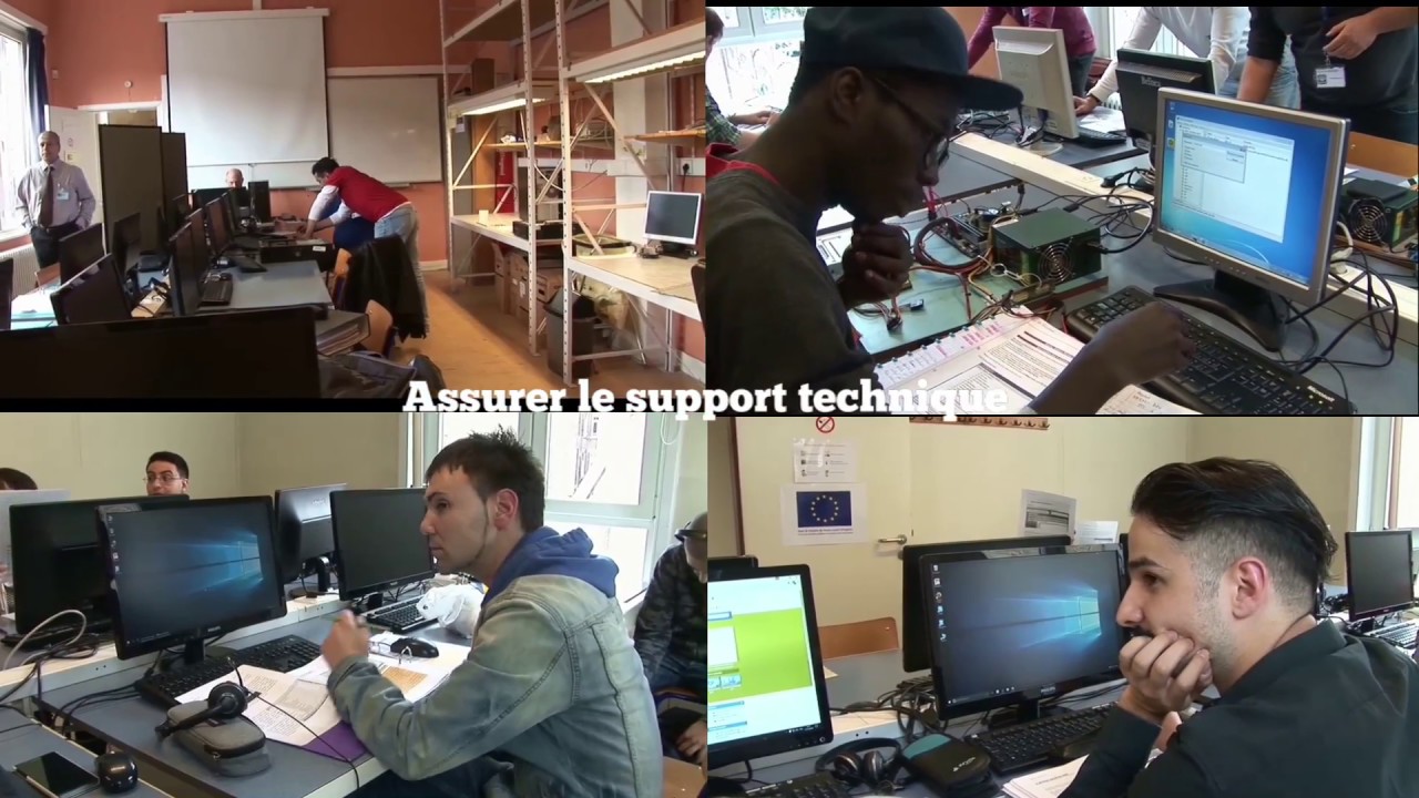 Formation Technicien & Support PC/Réseaux 2017 - COFTeN - YouTube