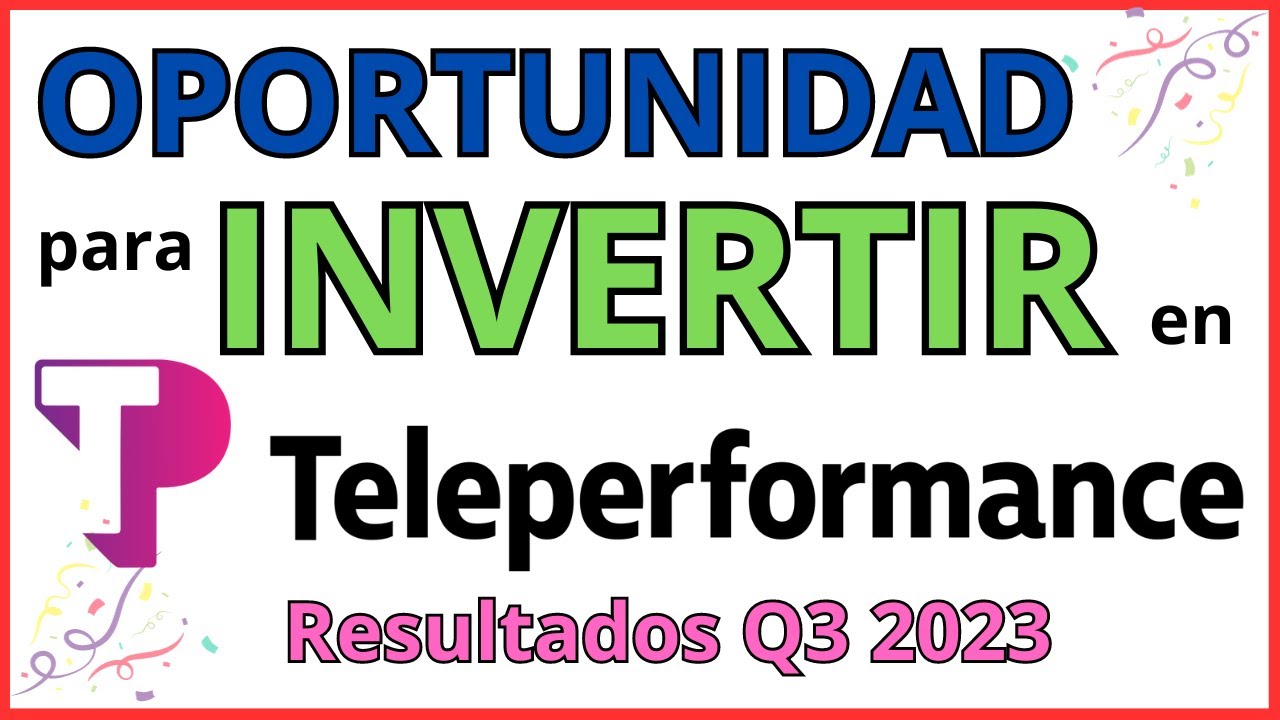 👉ANÁLISIS de RESULTADOS/VALORACIÓN de TELEPERFORMANCE - ACCIÓN ...