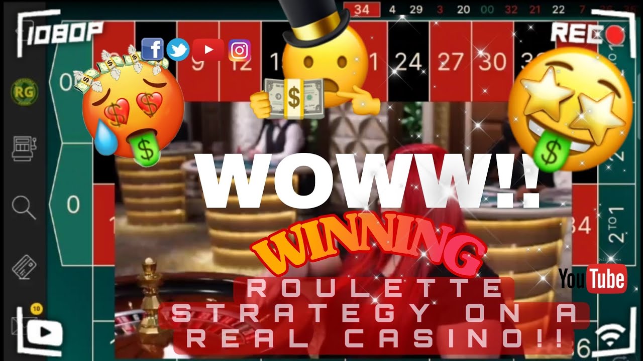 USING THE 1ST STRATEGY FROM MY 1ST VIDEO ON A REAL CASINO TABLE.. IT ...
