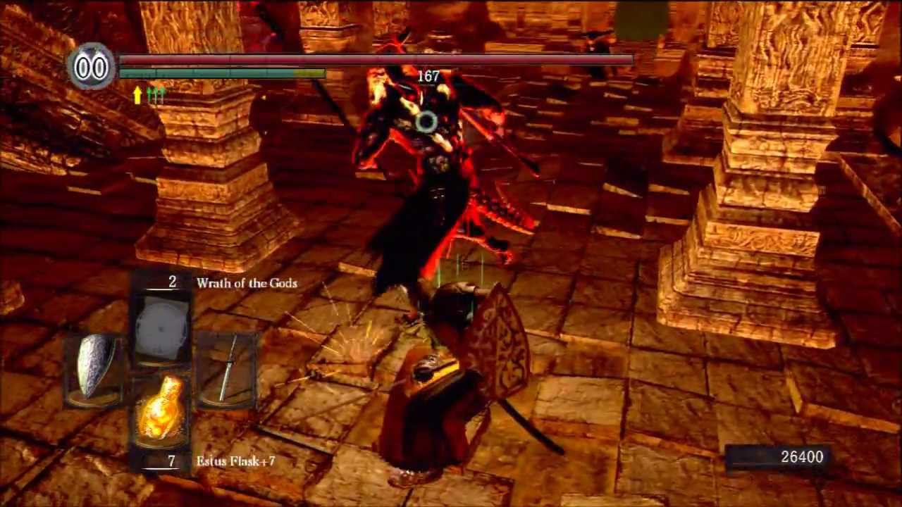 Dark Souls - Gravelord Demon Ruins Infection - YouTube