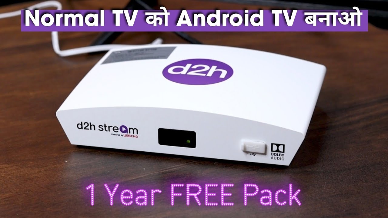 Buy d2h Stream Android Box and make your Normal TV into smart TV | d2h ...