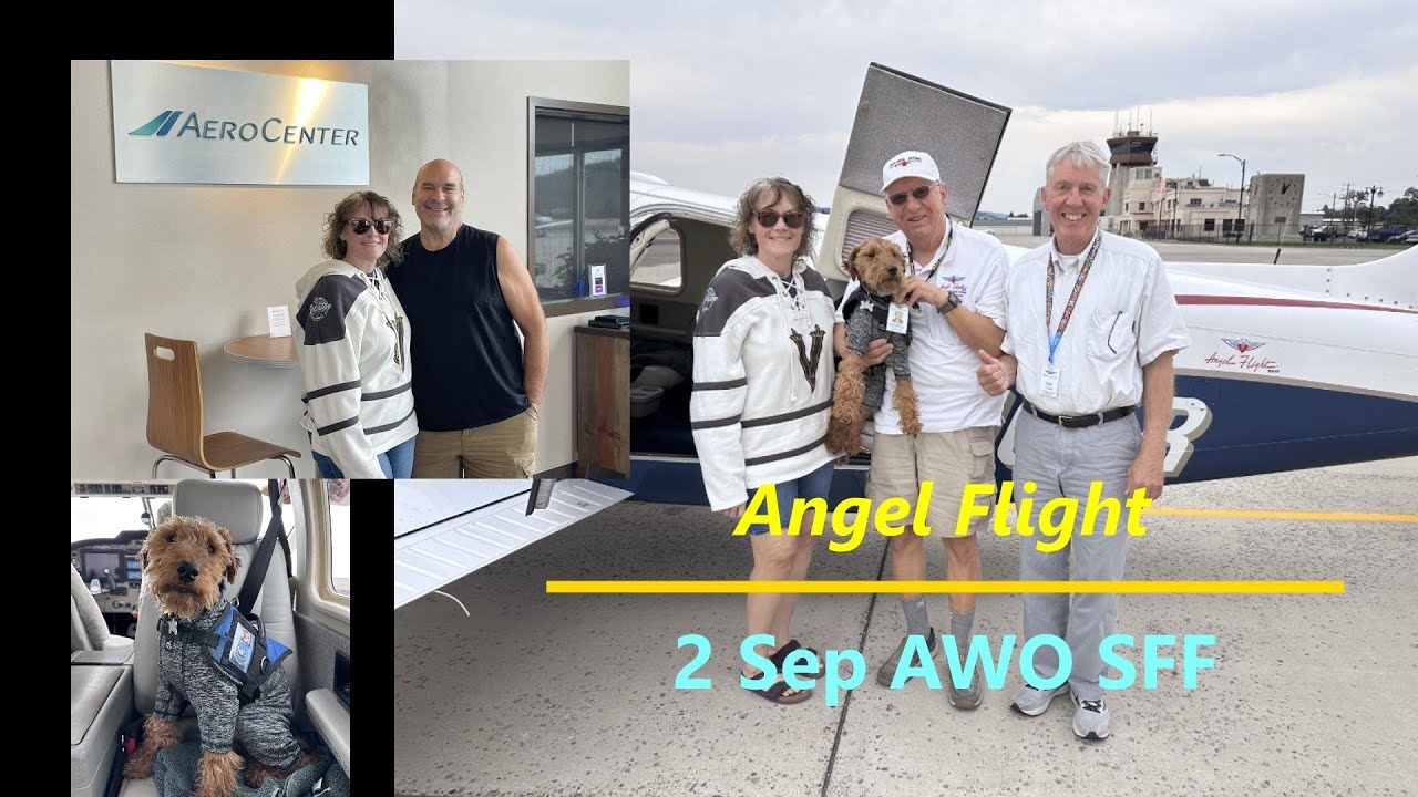 Angel Flight mission Arlington to Felts with fellow command pilot Steve ...