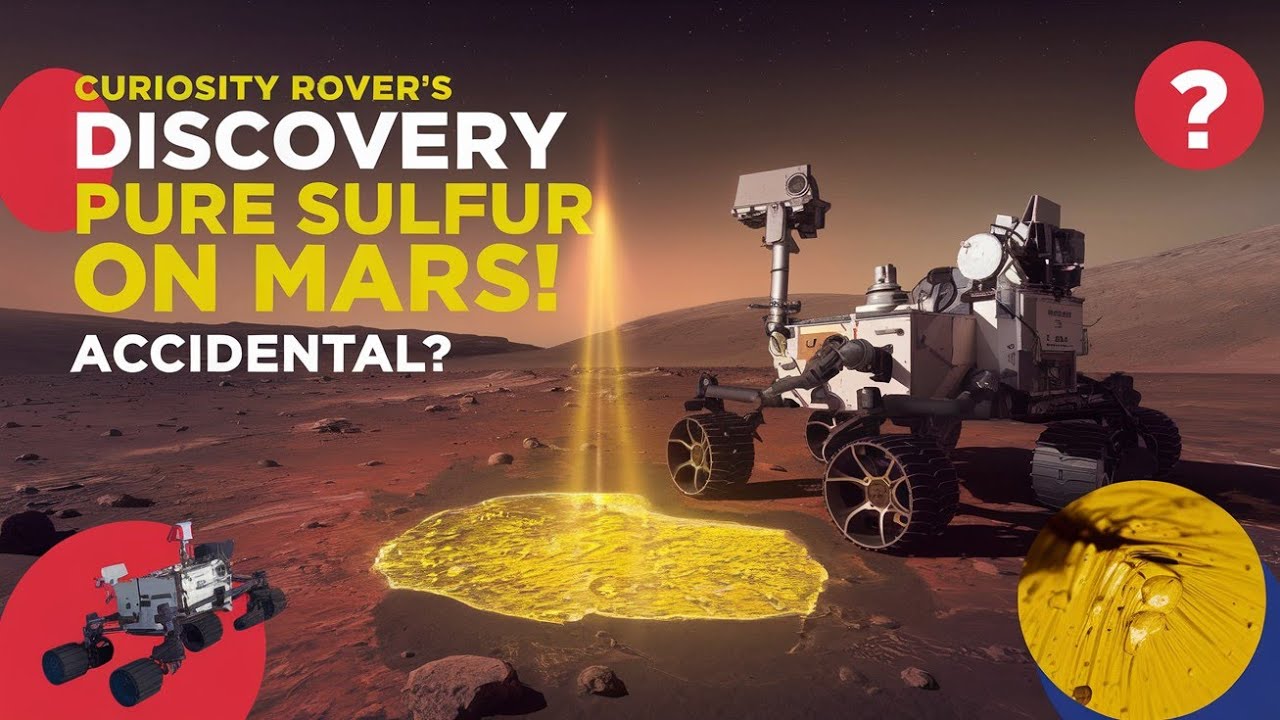 Curiosity Rover's Accidental Discovery on Mars: Pure Sulfur! - YouTube