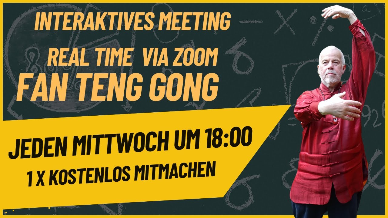 Fan Teng Gong - Krebs Qigong - jeden Mittwoch 18:00 - via ZOOM - YouTube