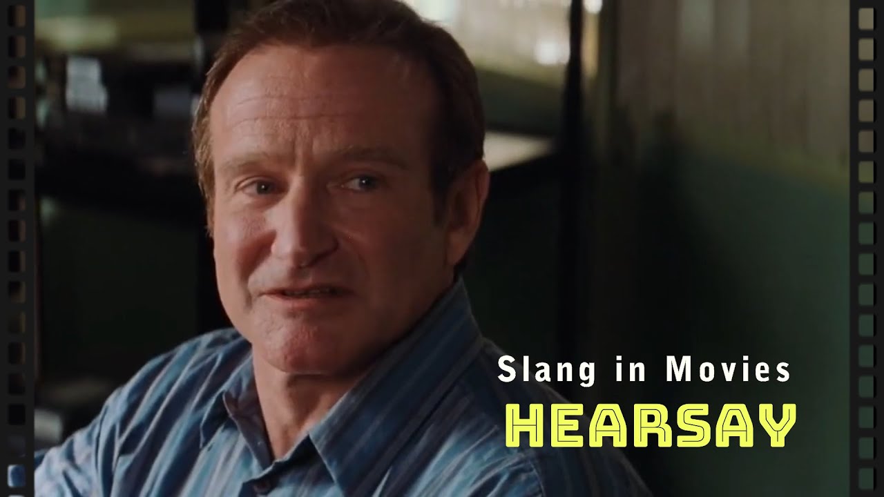 Slang in movies: Hearsay - YouTube