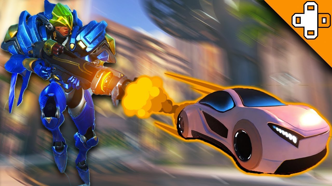 CARS RAIN FROM ABOVE! Overwatch Funny & Epic Moments 440 - YouTube