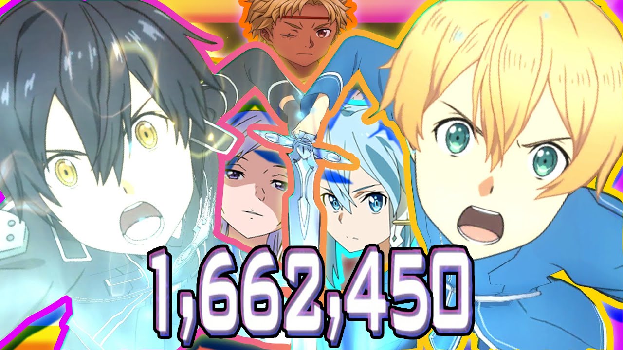 [SAO ARS] 1.6M Anniversary Ranking Event VS Iskahn - Sword Art Online ...