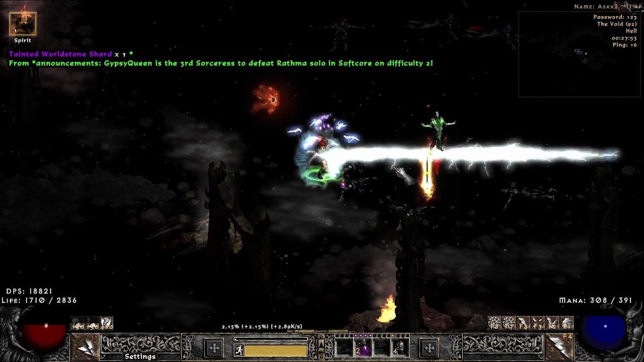 Project Diablo 2 SC S9 - #3 Light Sorc Tier 2 Rathma by JudgeDredd ...