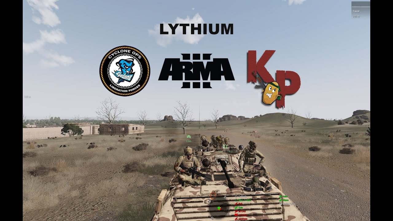 Arma 3 Kp Liberation Lythium - Cyclone operations - Iban camp base ...