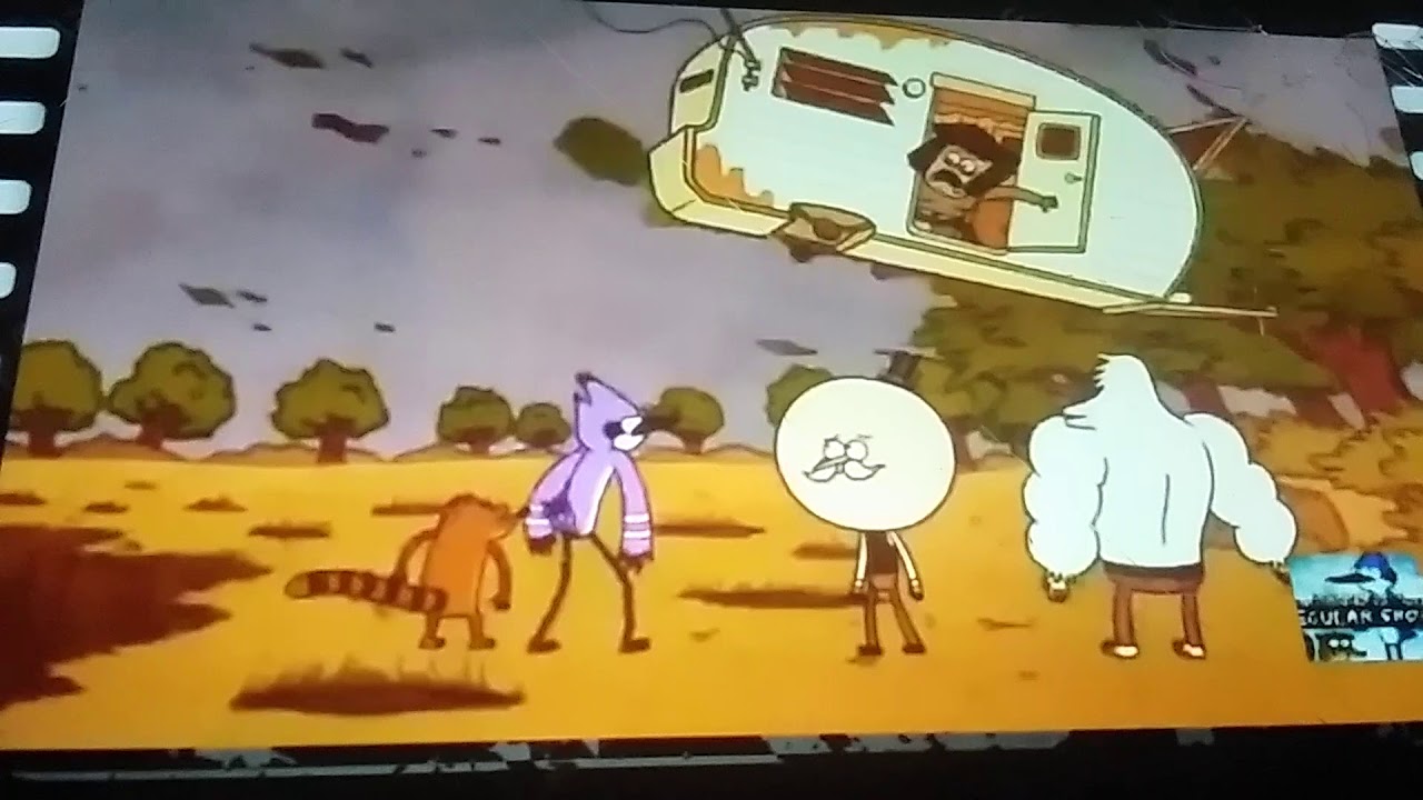 Un show más - Benson les grita a Mordecai y Rigby - YouTube