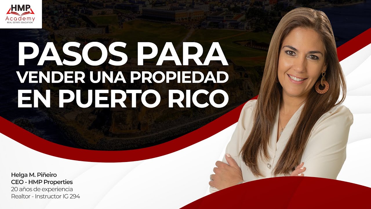 PASOS PARA VENDER UNA PROPIEDAD EN PUERTO RICO - YouTube