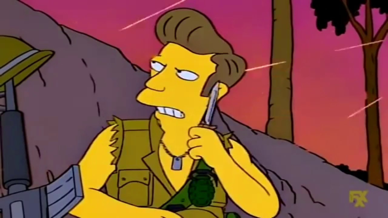 Mi sueño es tener el copete bien peinado - Armando Barreda Los Simpson ...