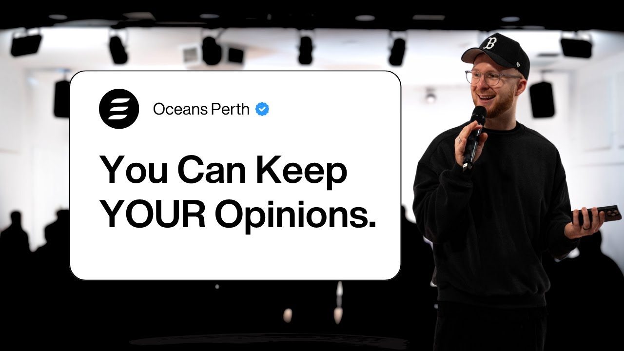 You can keep your opinions - we'll keep our obedience - Ps Jaiden Hall ...