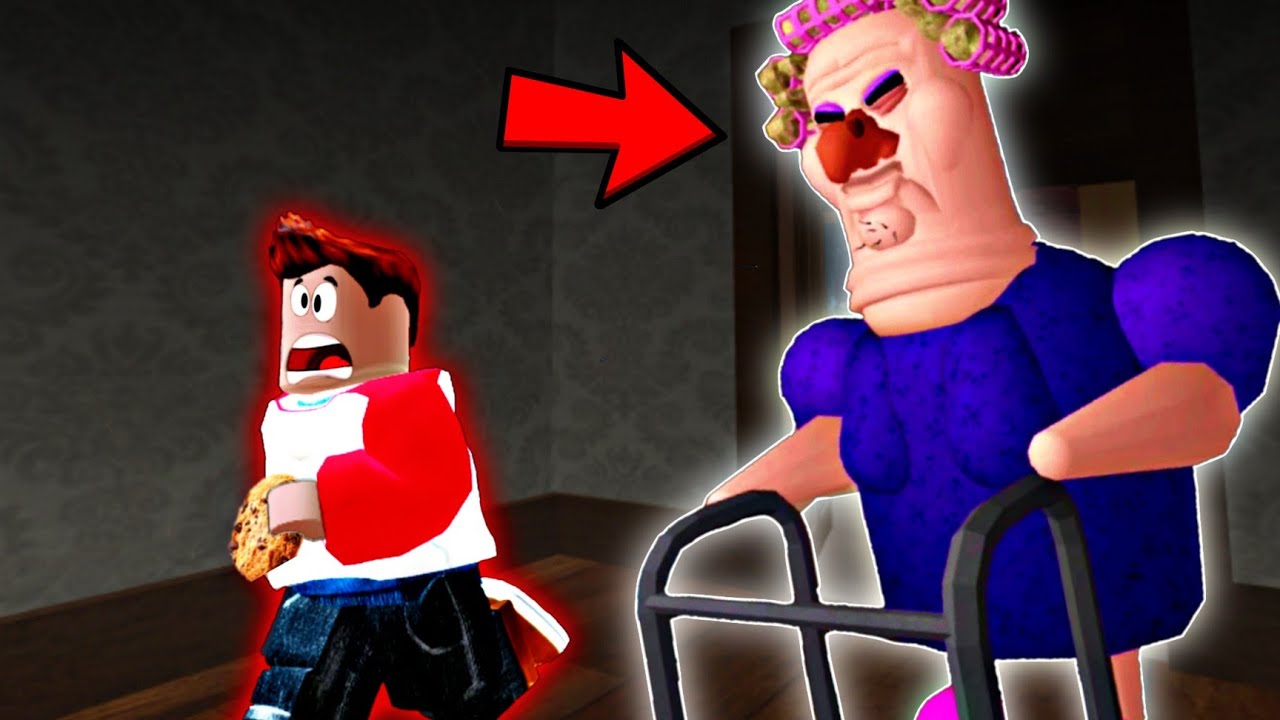Escape Grumpy Granny Horror Castle | Scary Obby | Roblox #cuteeyt - YouTube