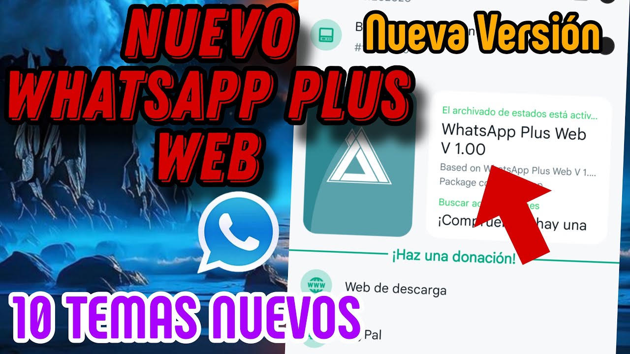 NUEVO WHATSAPP PLUS WEB YessiMods Más Nuevos Temas - YouTube
