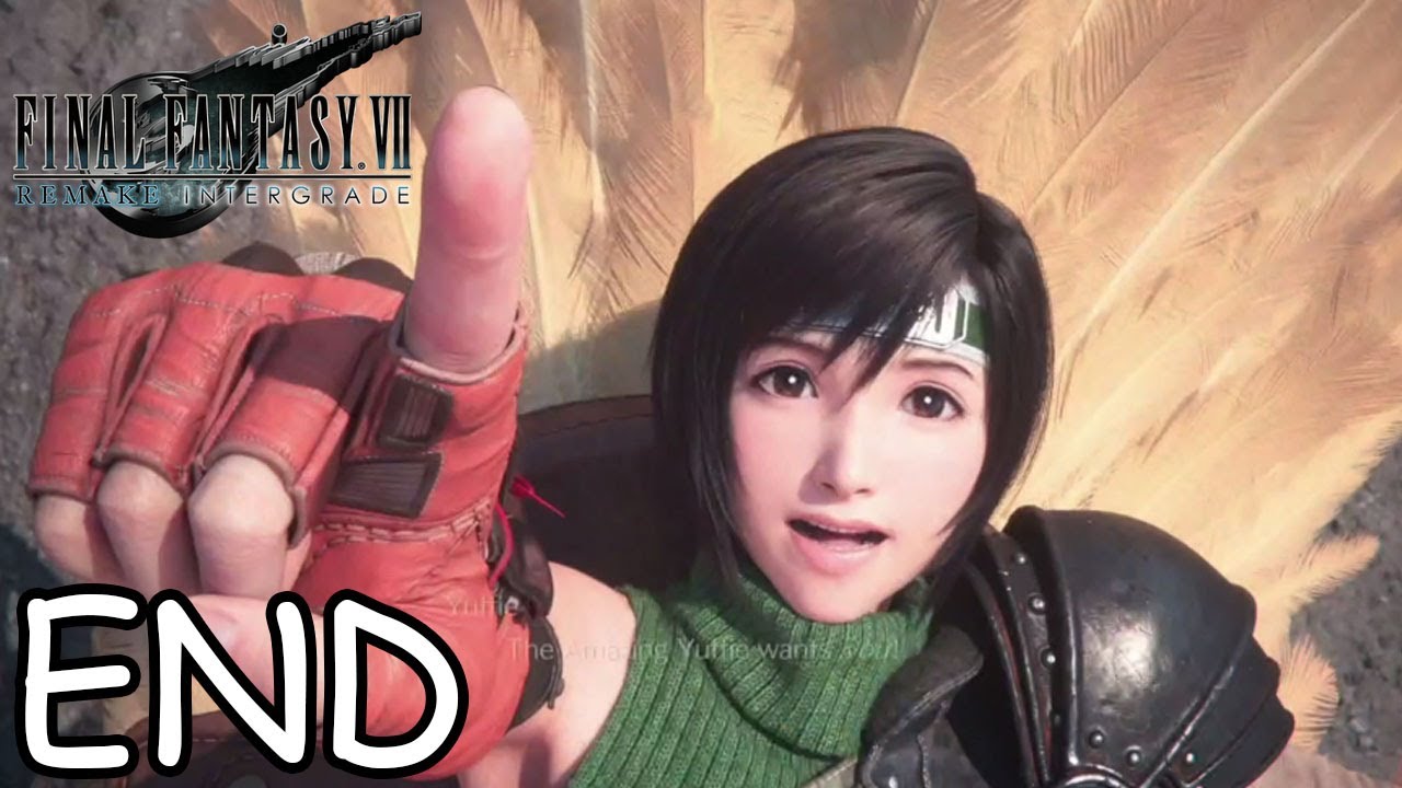 Final Fantasy VII Remake: Intergrade END - Grab this Finger! - YouTube