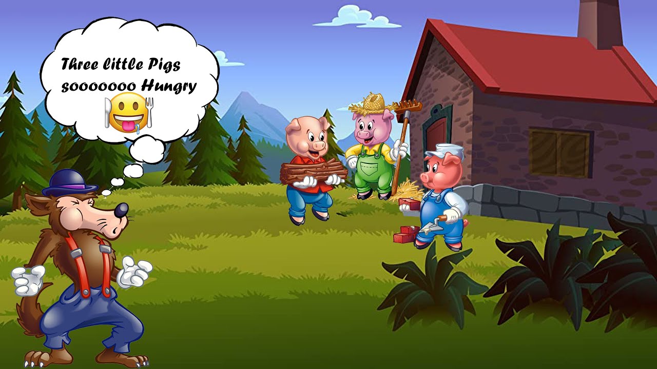 Three Little Pigs & Big Bad Fox - YouTube
