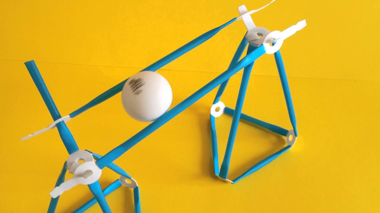 Rolling Ball Contraption - Fall Through - YouTube