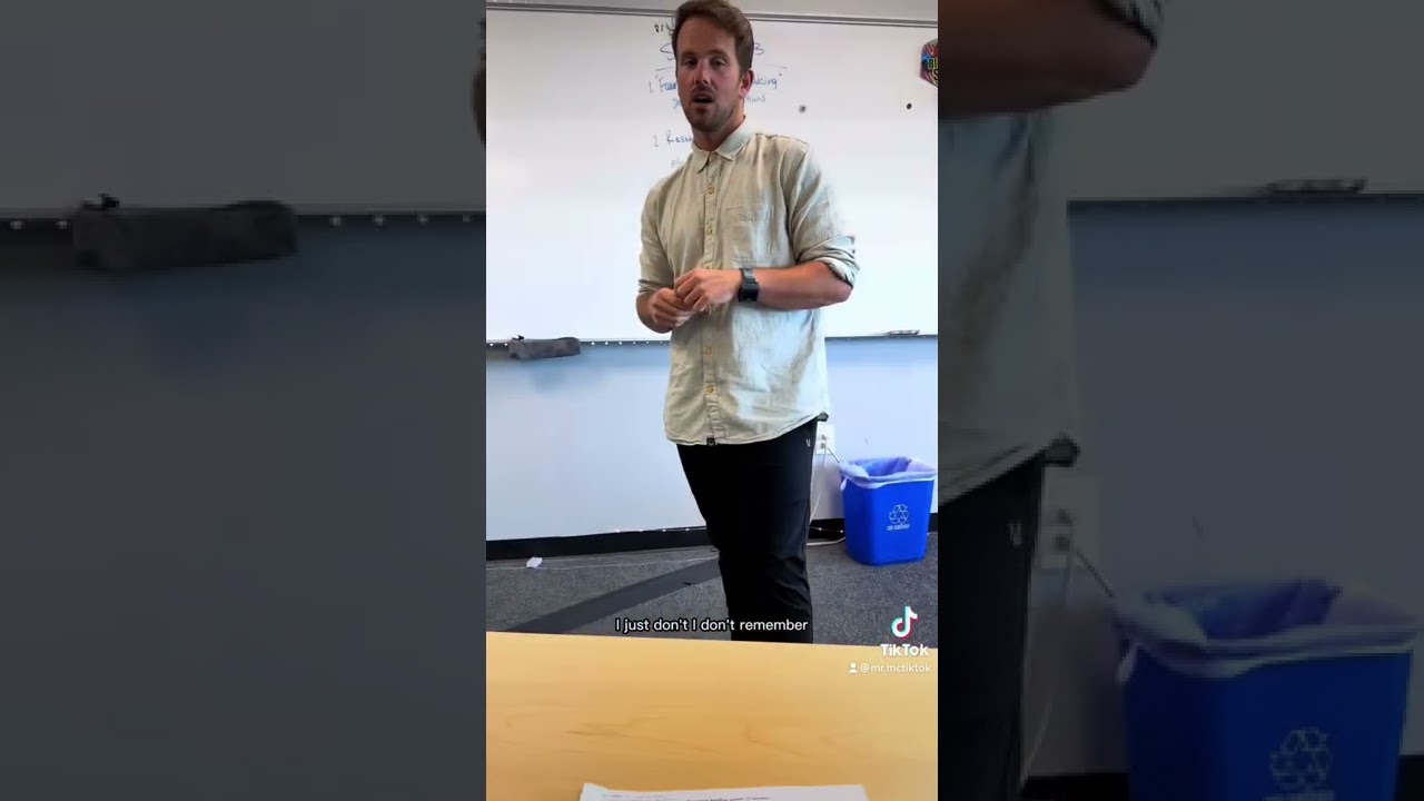 Awkward Teacher-Student Moment… - YouTube