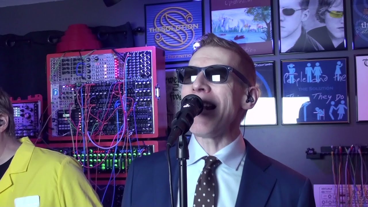The Solution - in-studio live performance - synth pop - electronic pop ...