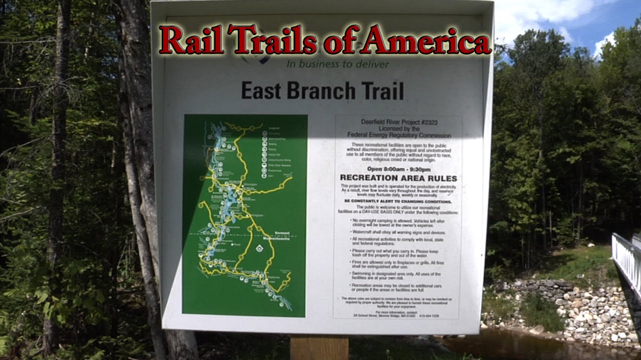 Rail Trails of America - The East Branch Trail - Searsburg, VT - YouTube