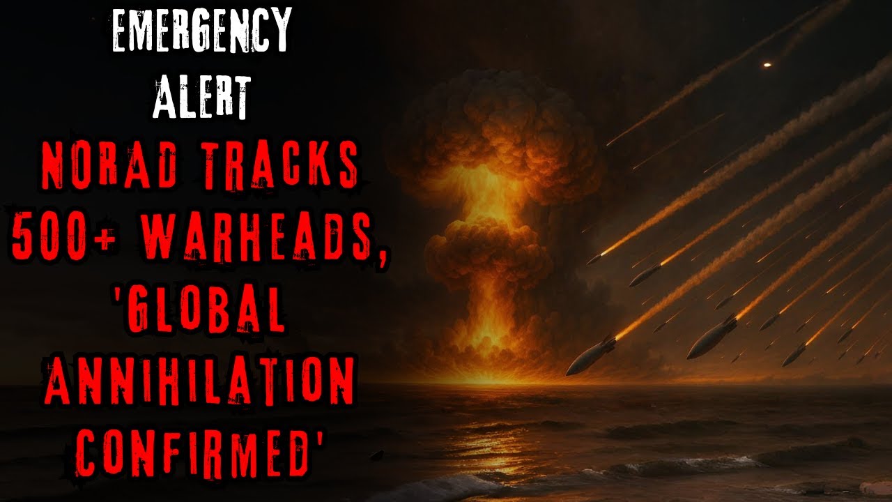 "EMERGENCY ALERT: NORAD Tracks 500+ Warheads, 'Global Annihilation ...