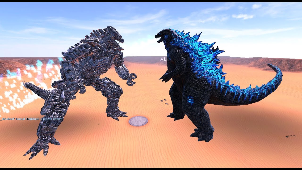 GODZİLLA VS METAL GODZİLLA BIG WAR !!! - YouTube