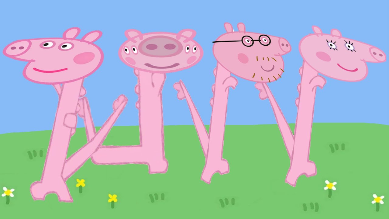 Toothless Dancing Peppa Pig Family - YouTube