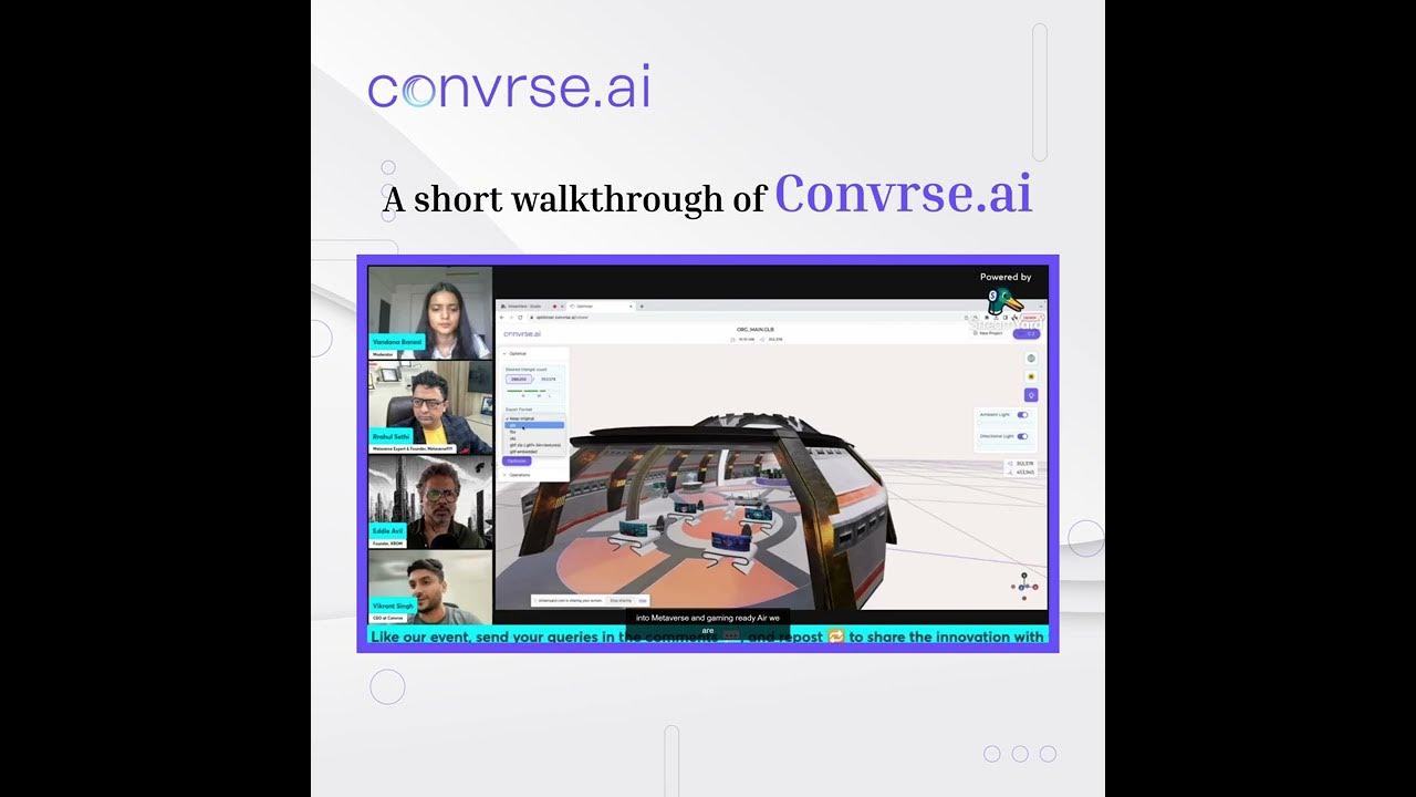 Optimizing your first model with Convrse.ai - YouTube