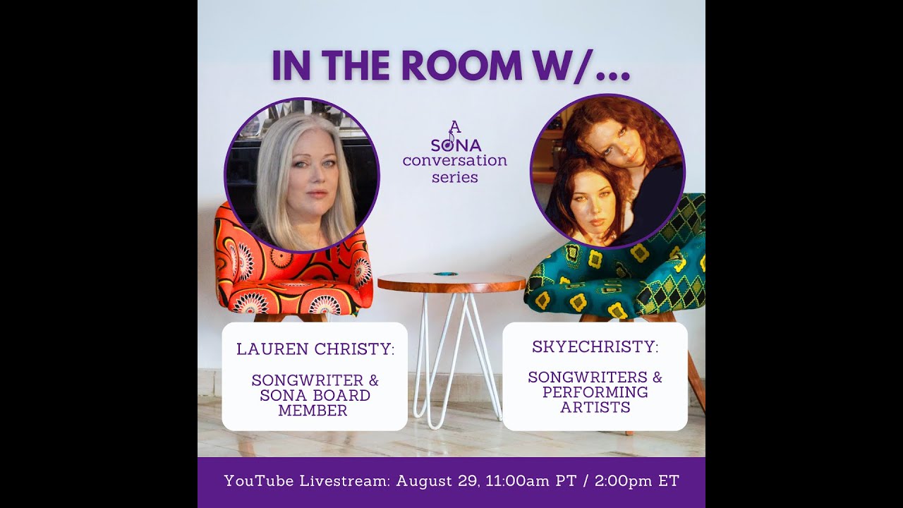 In the Room w/ SkyeChristy and SONA's Lauren Christy - YouTube