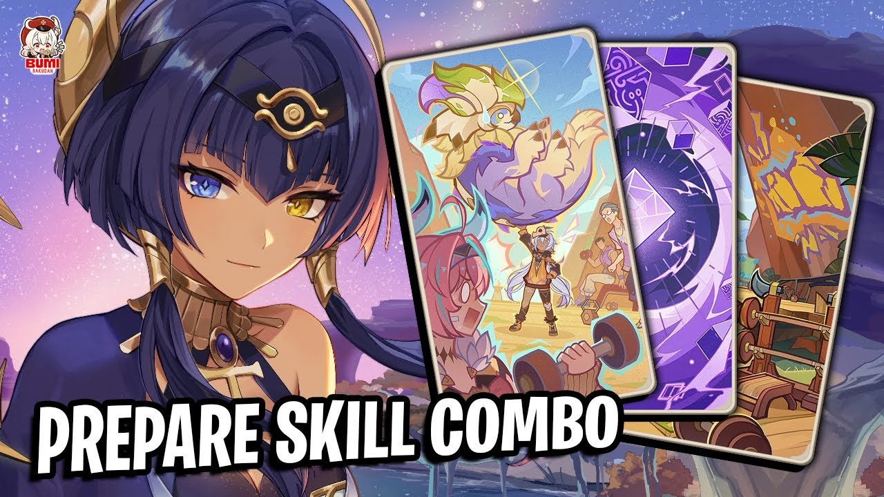 Candace uses Prepare Skill For Other Prepare Skill | Genshin TCG - YouTube