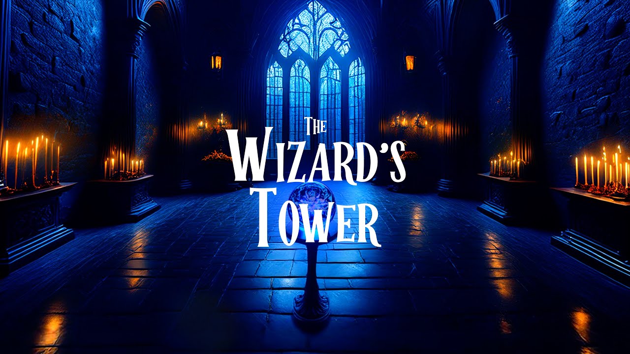 The Wizard's Tower 🔮 | 8 Magical Hours of Spooky Ambient Sounds and ...