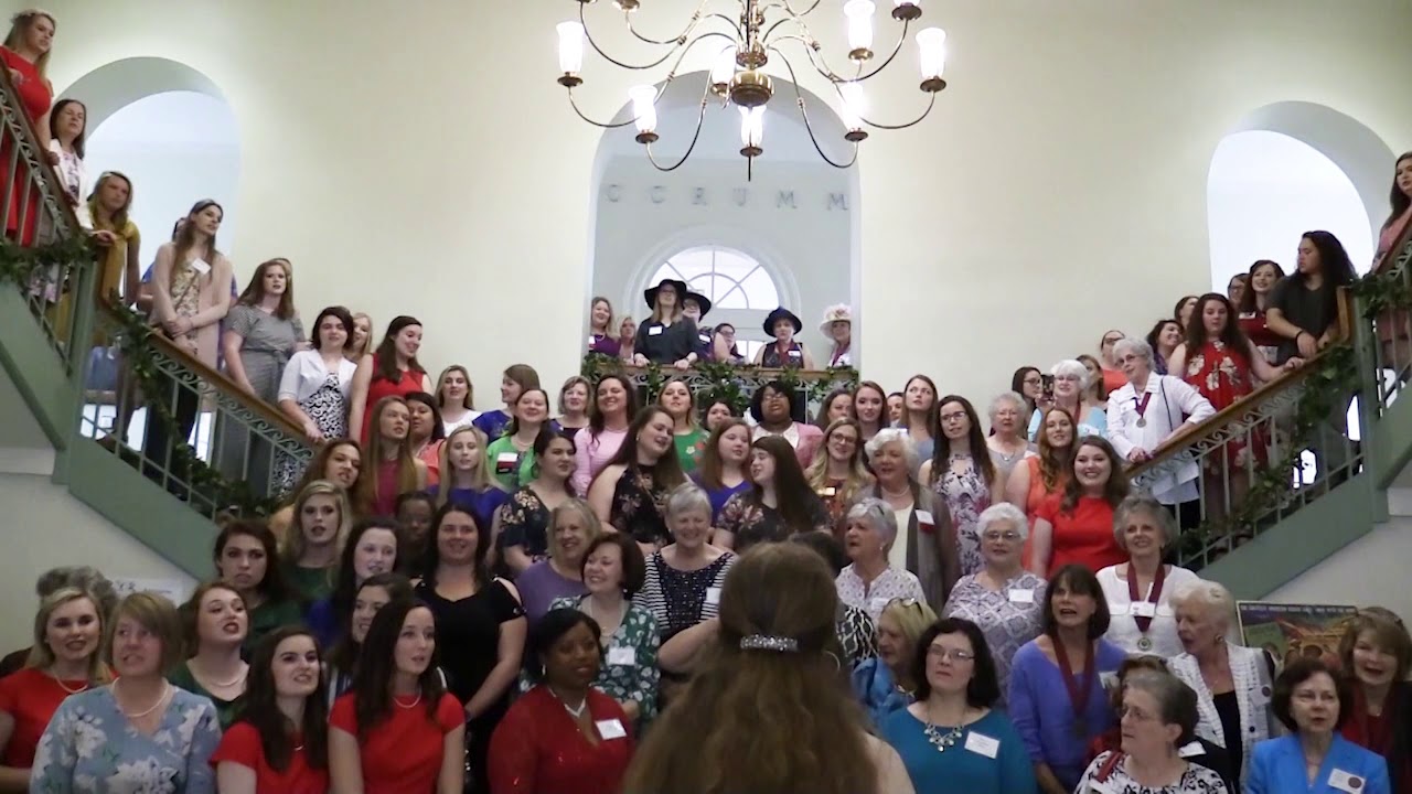 2019 J-Day Step Sing: Judson Girl - YouTube