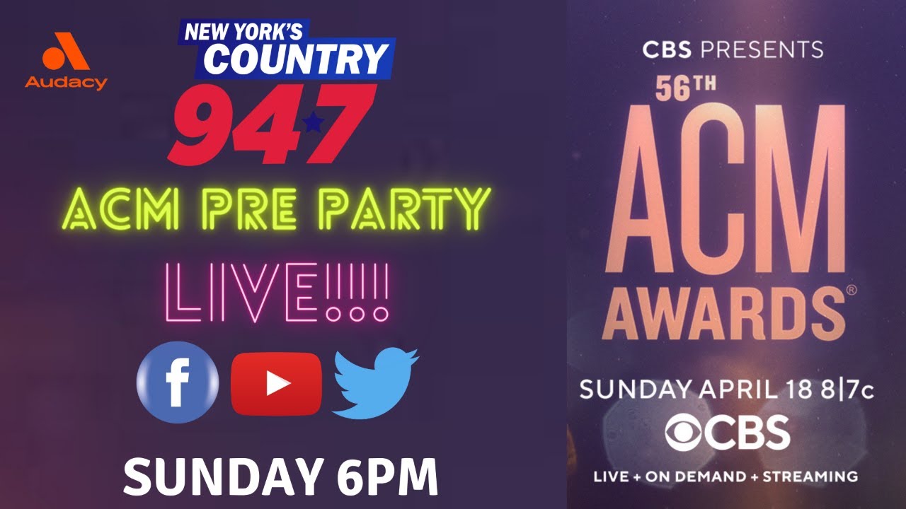 ACM Awards PRE-PARTY LIVE!! - YouTube