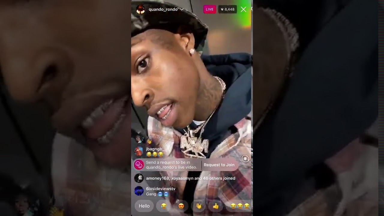 Quando Rondo Showing Off His Diamond Teeth - YouTube