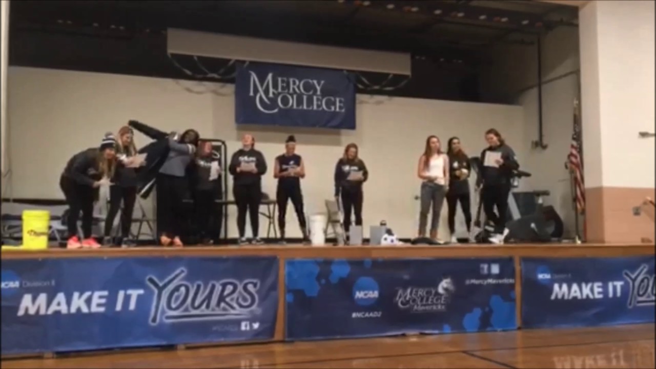 Mercy College Softball Rookie Show - YouTube