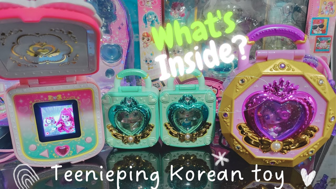 Teenieping catch Mystic Heartwing Korean toy vpet unboxing review guide ...